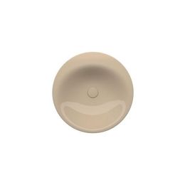 Bette BetteLux Oval Einbau-Waschtisch A220-003 50 x 50 cm, bahamabeige