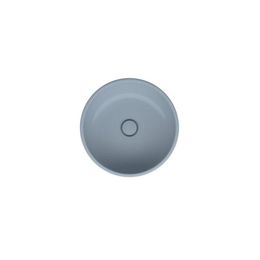 Bette BetteBalance Aufsatz-Waschtisch A248-418PW 42,5x42,5x14,3cm, PW, blue satin