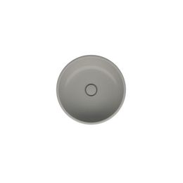 Bette BetteBalance Aufsatz-Waschtisch A248-416PW 42,5x42,5x14,3cm, PW, stone