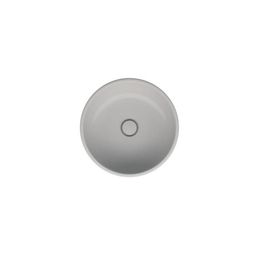 Bette BetteBalance Aufsatz-Waschtisch A248-410PW 42,5x42,5x14,3cm, PW, silver