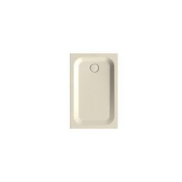 Bette BetteUltra Duschwanne 8725-001AE 110x70x3,5cm, Antirutsch/Pro, pergamon