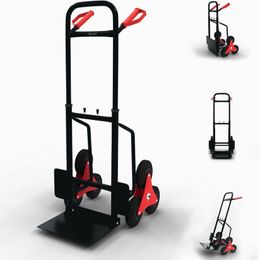 MAXCRAFT Treppenkarre bis 150 kg in Schwarz