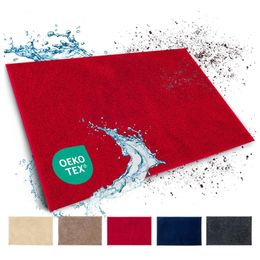 Floordirekt Schmutzfangmatte Nasa Rot