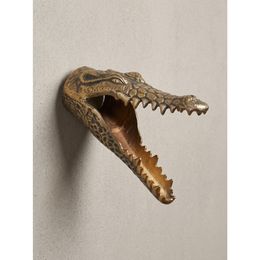 Wanddekoration Aluminium Gold 14x31x20 cm - DENDER KADIMA DESIGN