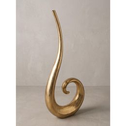 Bodenvase Aluminium Gold 48x10x100 cm - BAVENO KADIMA DESIGN