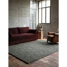Teppich Kurzflor Gr&uuml;n-Grau 160 x 230 cm - GLAVEN KADIMA DESIGN