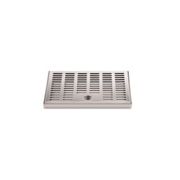 ich-zapfe Tropfblech, Abtropfblech, Tropfschale - Edelstahl, 220 x 150 x 16 mm