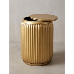 Beistelltisch Eisen Gold &Oslash; 35x50 cm - LAITA KADIMA DESIGN