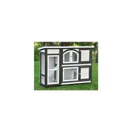 nanook Kleintierstall Jumbo braun 145 x 48 x 109 cm