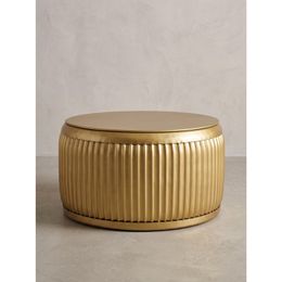 Couchtisch Eisen Gold &Oslash; 60x32 cm - LAITA KADIMA DESIGN