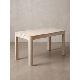 KADIMA DESIGN Esstisch Mango Massivholz Wei&szlig;-Mango 120x60x76 cm - CHARENTE Kadima