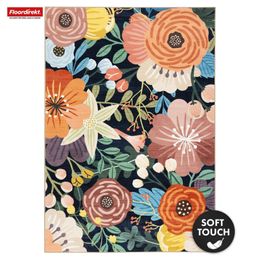 Floordirekt Wohnteppich Tropica Moderner Teppich mit tropischem Blumenmuster