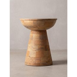 Beistelltisch Mango Massivholz &Oslash; 37x45 cm - JELSA KADIMA DESIGN