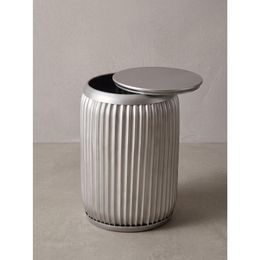 Beistelltisch Eisen Silber &Oslash; 35x50 cm - LAITA KADIMA DESIGN