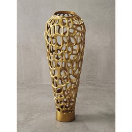 Bodenvase Aluminium Gold &Oslash; 31x85 cm - ASTLUX KADIMA DESIGN