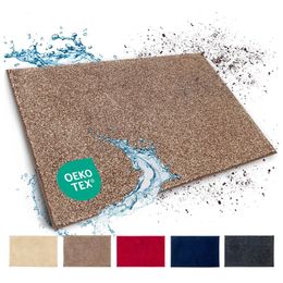Floordirekt Schmutzfangmatte Nasa Braun