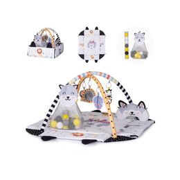 Chipolino Spielbogen Fun Zone mit B&auml;llen, Spielmatte, Spielcenter, Tiermotiven bunt