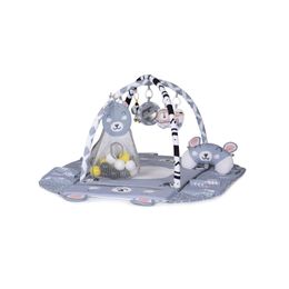 Chipolino Spielbogen Fun Zone mit B&auml;llen, Spielmatte, Spielcenter, Tiermotiven grau
