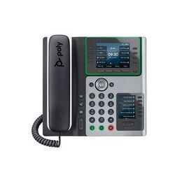 Poly Edge E400 IP Telefon und PoE-f&auml;hig