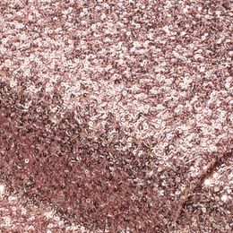 buttinette Mesh-Paillettenstoff, altrosa