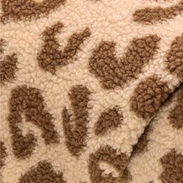 buttinette Teddystoff "Leo", natur/braun