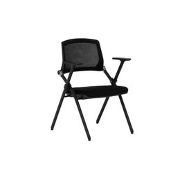 2er-Set Carmen 1706 Besucherstuhl &ndash; Schwarz