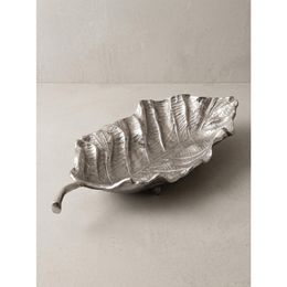 Dekoschale Aluminium Silber 67x27x11 cm - SUBIACO KADIMA DESIGN