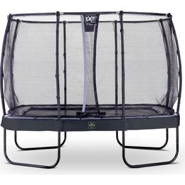 EXIT Elegant Premium Rect. 214x366 (7x12ft) + Sicherheitsnetz Deluxe RECHTECKIG schwarz