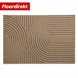 Floordirekt Schmutzfangmatte Circa Beige Wellen
