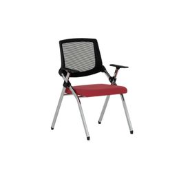2er-Set Carmen 1704 Besucherstuhl &ndash; Rot