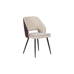 2er-Set Carmen COLORADO Esszimmerstuhl &ndash; Beige