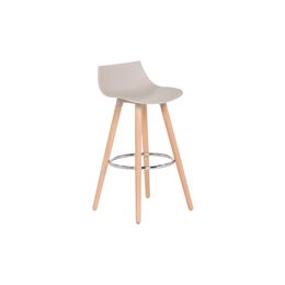 2er-Set Carmen HISPALIS Barhocker &ndash; Creme