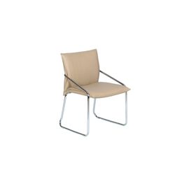 2er-Set Carmen 1144 Besucherstuhl &ndash; Cappuccino