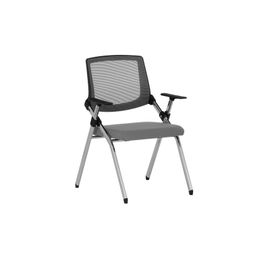 2er-Set Carmen 1704 Besucherstuhl &ndash; Grau