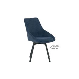 2er-Set Carmen WIGAN Esszimmerstuhl &ndash; Blau