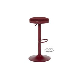 2er-Set Carmen BARACO Barhocker &ndash; Rot