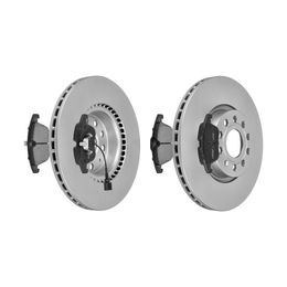 F.BECKER Bremsensatz, Scheibenbremse 13810179 Vorderachse bel&uuml;ftet 312mm 25mm f&uuml;r VW Skoda SEAT (FAW) (SVW) VAG