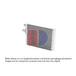 AKS DASIS W&auml;rmetauscher, Innenraumheizung 069008N f&uuml;r Citro&euml;n/Peugeot