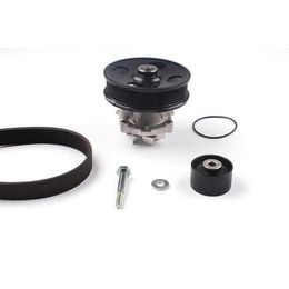 Hepu Wasserpumpe + Keilrippenriemensatz PK03235 f&uuml;r Opel Ford LANCIA ALFAROME/Fiat/LANCI SAAB Mercedes Suzuki