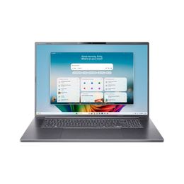 Acer Aspire 18 AI A18-I71M-9101 Ultrabook/Laptop, Notebook, 18 Zoll WUXGA 1920 x 1200 120 Hz, Intel Core Ultra 9 386H, 16 GB RAM, 1 TB SSD, Intel Graphics, Windows 11 Home, Deutsch, Grau
