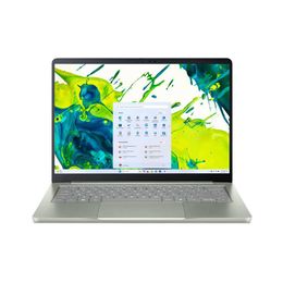Acer Swift Air 14, SFA14-I31-72K8 Ultrabook/Laptop, Ultraschlankes Notebook, 14 Zoll WUXGA 1920 x 1200 120 Hz, Intel Core 7 350, 12 GB RAM, 512 GB SSD, Windows 11 Home, Deutsch, Gr&uuml;n