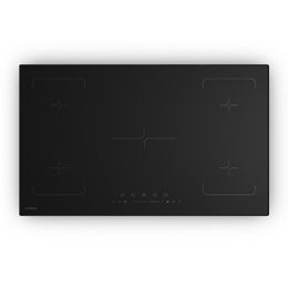 Klarstein Velaire Induktionskochfeld Edel, minimalistisch, kraftvoll 5 Kochzonen 7200 W 90 cm Schwarz 5