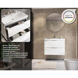 Germania GW-CELANO Waschtisch inkl. Becken 9087 Wei&szlig;
