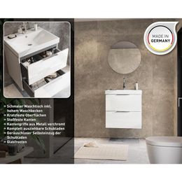 Germania Waschtisch inkl. Becken 9086 Wei&szlig;
