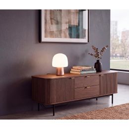 Trio Tischleuchte &raquo;Steen&laquo; - 21x21x28cm - wei&szlig; -