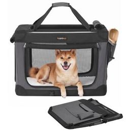 FEANDREA Faltbare Hundebox Transportbox Hund f&uuml;r Auto und Zuhause