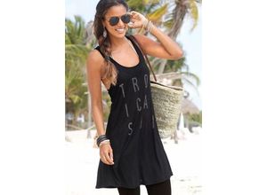 8681161654251 - Große Größen Strandkleid schwarz Gr44