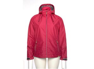 4061393470753 - Große Größen Regenjacke wasserabweisend Kapuze windddicht pink Gr46