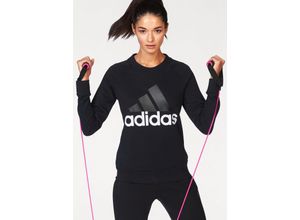 4057289697397 - Große Größen adidas Performance Sweatshirt »ESSENTIAL LIN SWEAT« schwarz-weiß GrM