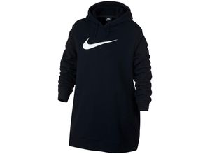 0191888336951 - Große Größen Sportswear Sweatkleid »WOMEN NIKE SPORTSWEAR SWOOSH HOODIE OS FRENCHTERRY PLUS SIZE« schwarz GrXL